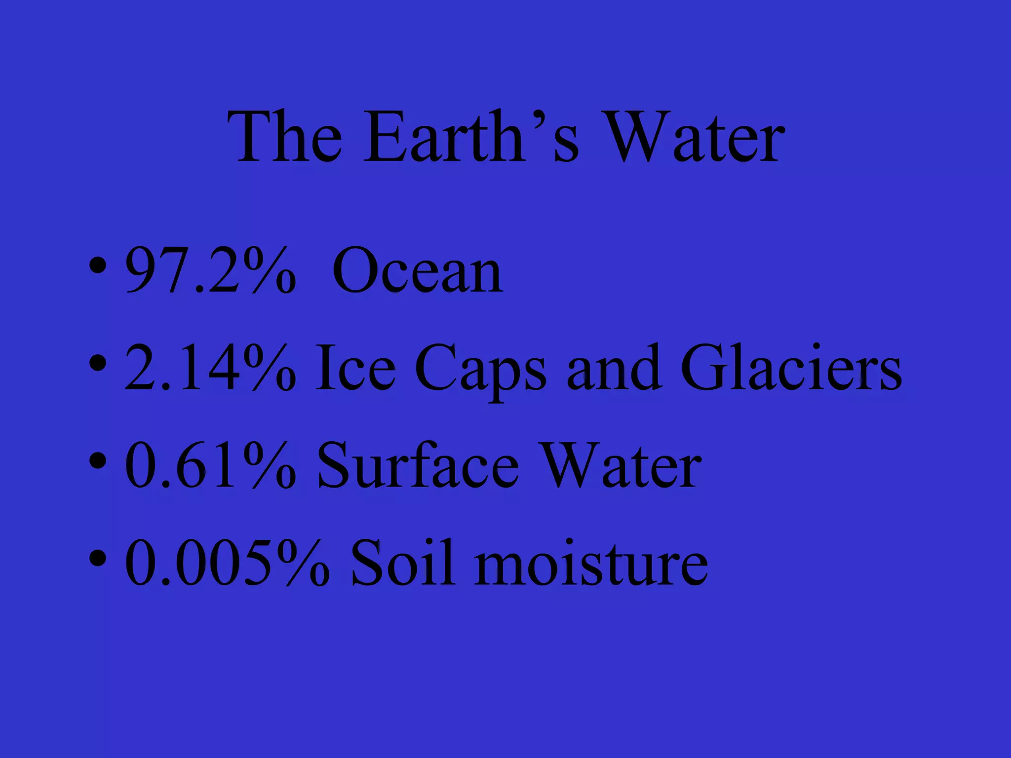 Water oceans and atmospheres (earth science) | PPT