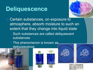 Water of Crystallisation | PPTX