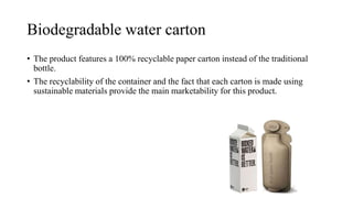 Water packaging | PPTX