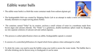 Water packaging | PPTX