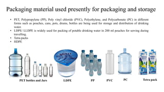 Water packaging | PPTX