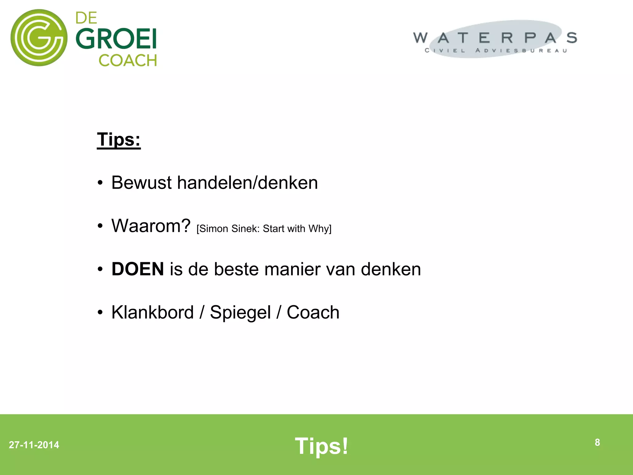 Waterpas presentatie 141127 | PPTX