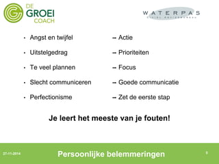 Waterpas presentatie 141127 | PPTX