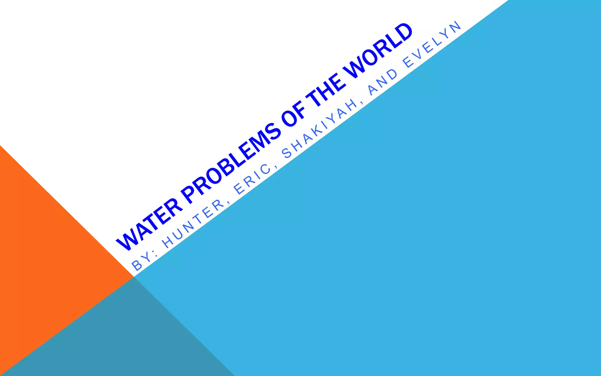 Water Pbl Hunter PPT water-pbl-hunter-ppt