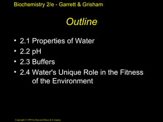 Water, p h, and ionic equilibria | PPT