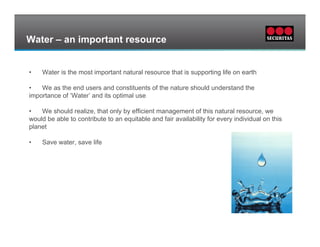 Water Pledge | PDF