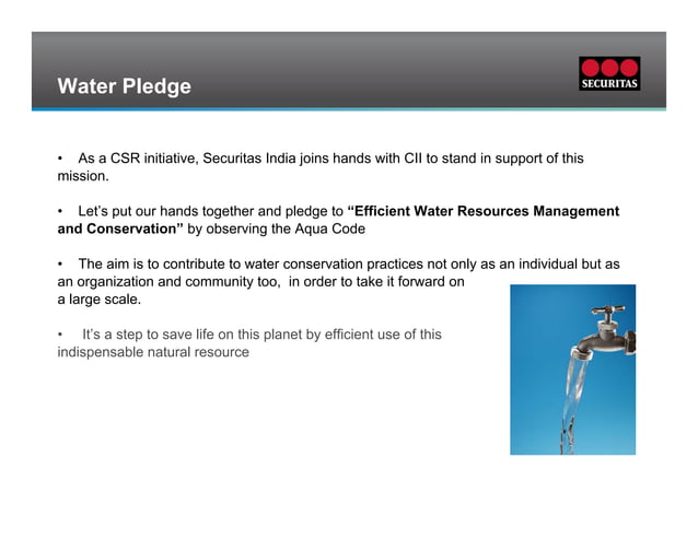 Water Pledge | PDF | Water Services | Home Utilities