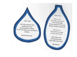 Water poems | PPTX | Poetry | Books and Literature
