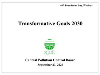 Trasformative goals Water Pollutation New 2024.ppt
