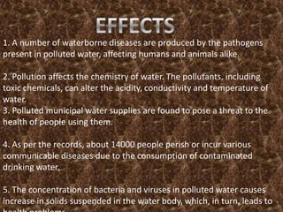 Water pollution | PPTX