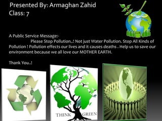 Water pollution..! | PPT