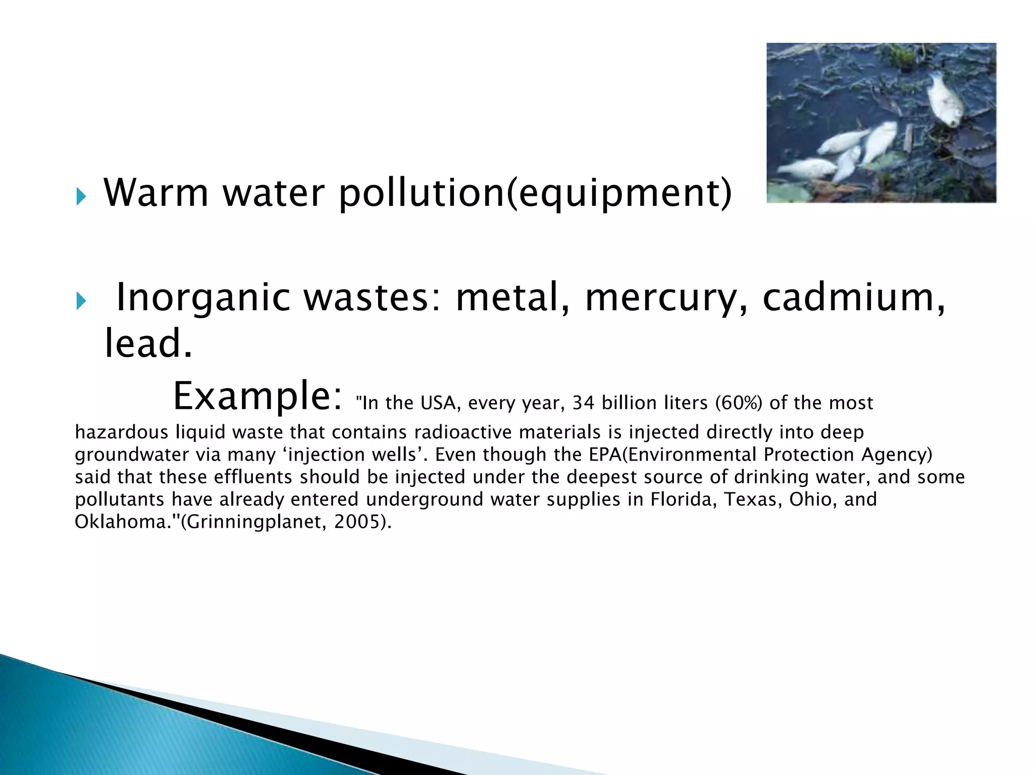 Water pollution | PPTX