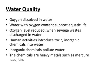 Water pollution (Sociology) | PPTX