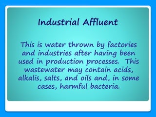Water pollution | PPTX | Environmental Services Industry | Industries