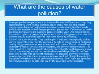 Water pollution (Environmental Science) Grade 7 | PPTX