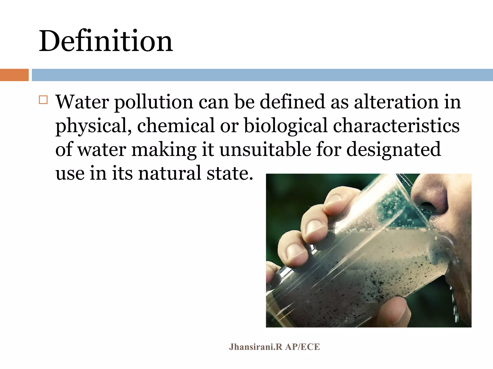 Water pollution | PPT | Indoor Environmental Quality | Home & Garden