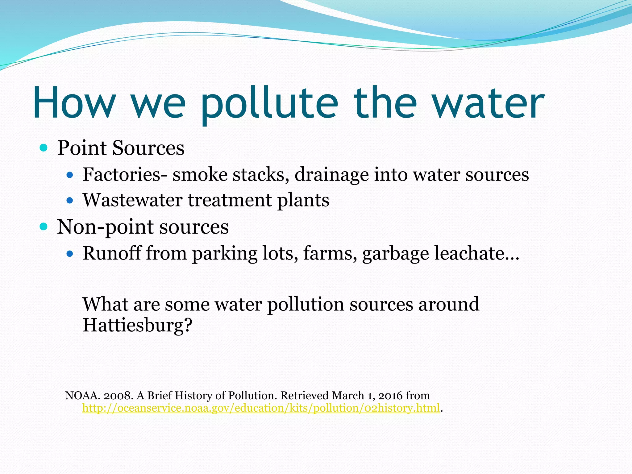 Potable Water: Sources, Problems, and Solutions | PPTX | Water Services ...