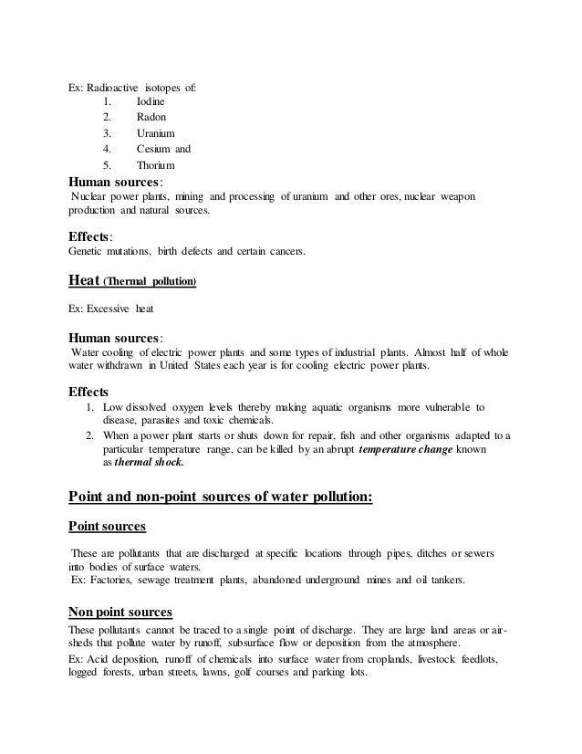 Water Pollution water-pollution