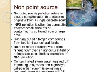 Water pollution | PPTX