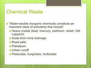 Water pollution | PPTX