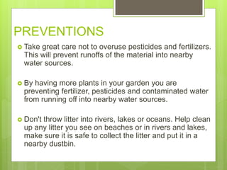 Water pollution | PPTX