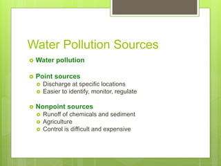 Water pollution | PPTX