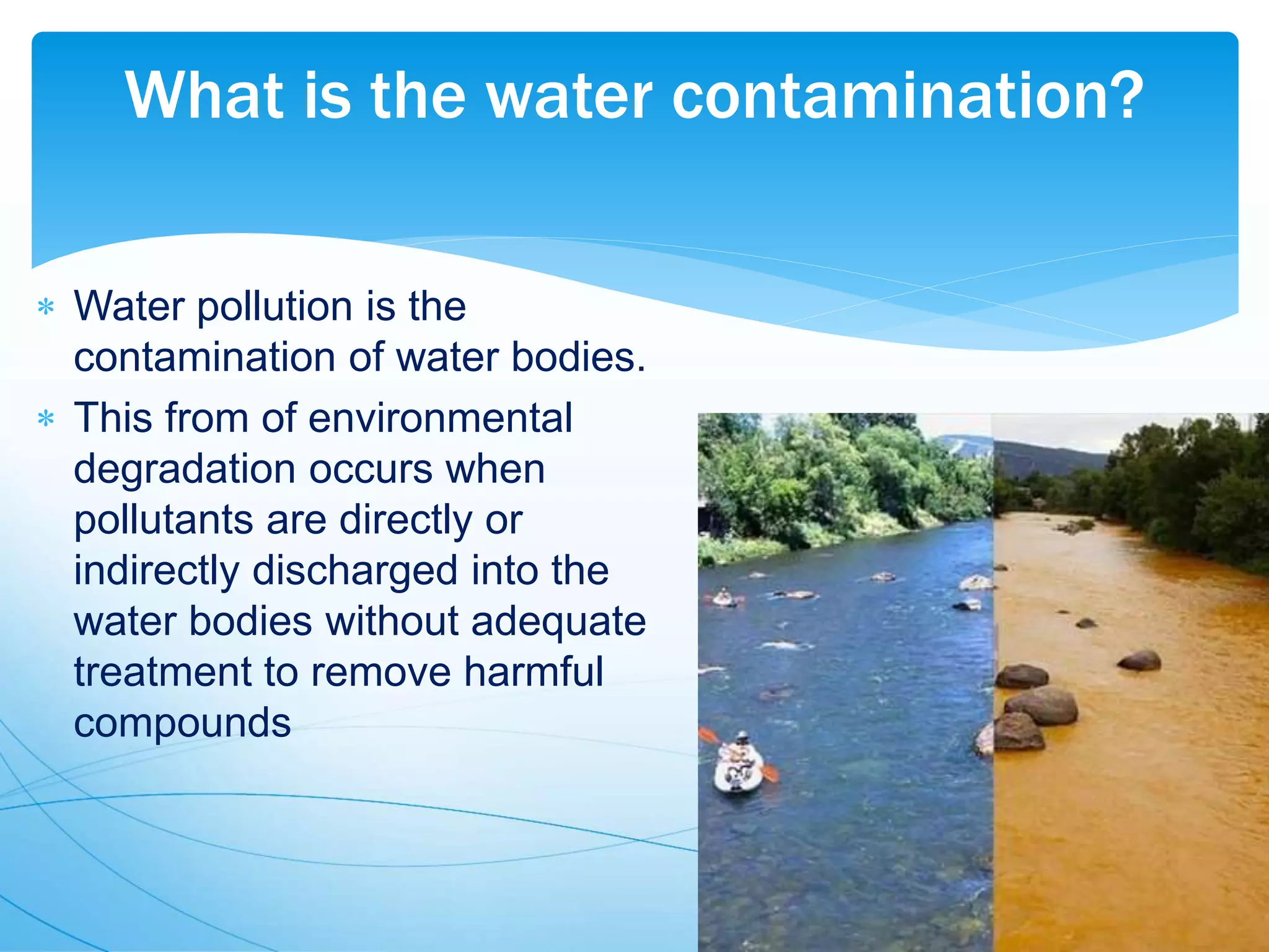 Water pollution | PPTX | Indoor Environmental Quality | Home & Garden