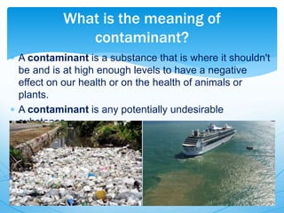 Water pollution | PPTX | Indoor Environmental Quality | Home & Garden