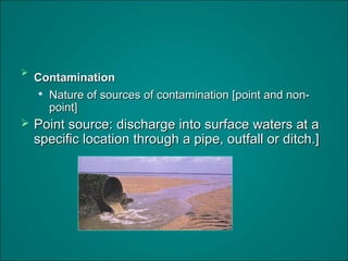 Water pollution and source | PPT | Indoor Environmental Quality | Home ...