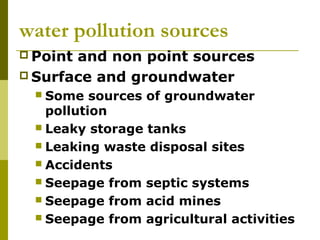 Water pollution | PPT