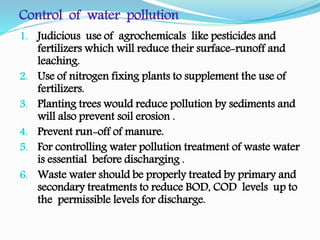Water Pollution (Environmental Science) | PPTX