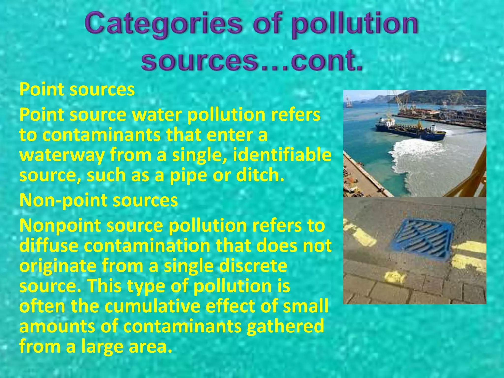 Water pollution | PPTX