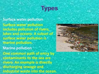 Water pollution | PPTX