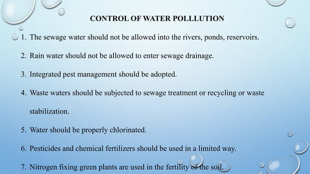 Water pollution | PPTX