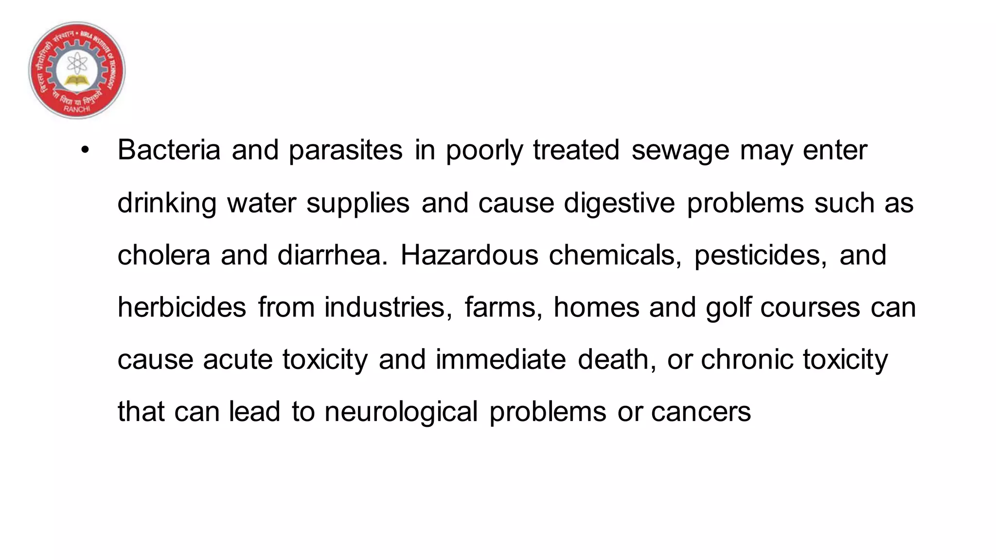 water pollution | PDF | Environmental Services Industry | Industries