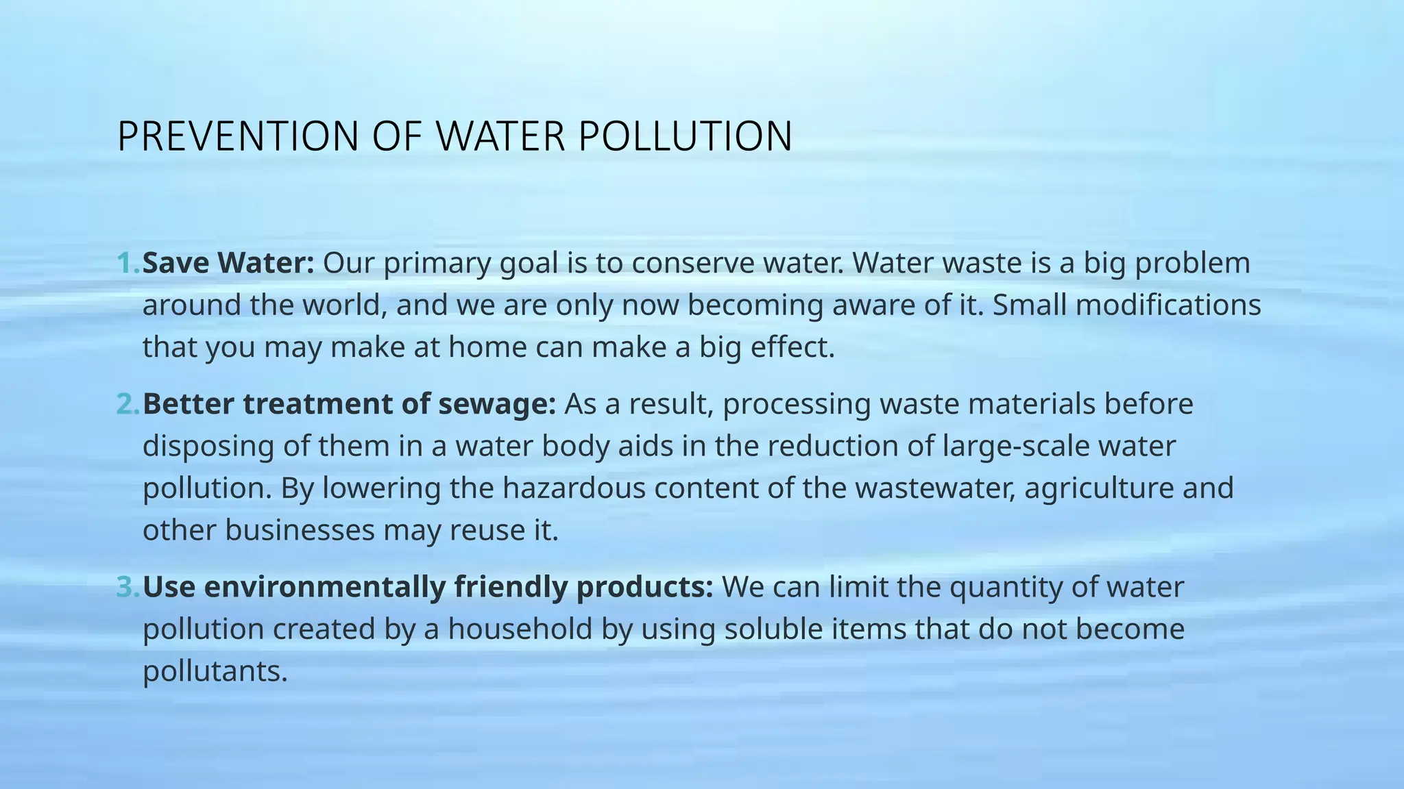 Combating Water Pollution: A Global Challenge | PPTX | Environmental ...