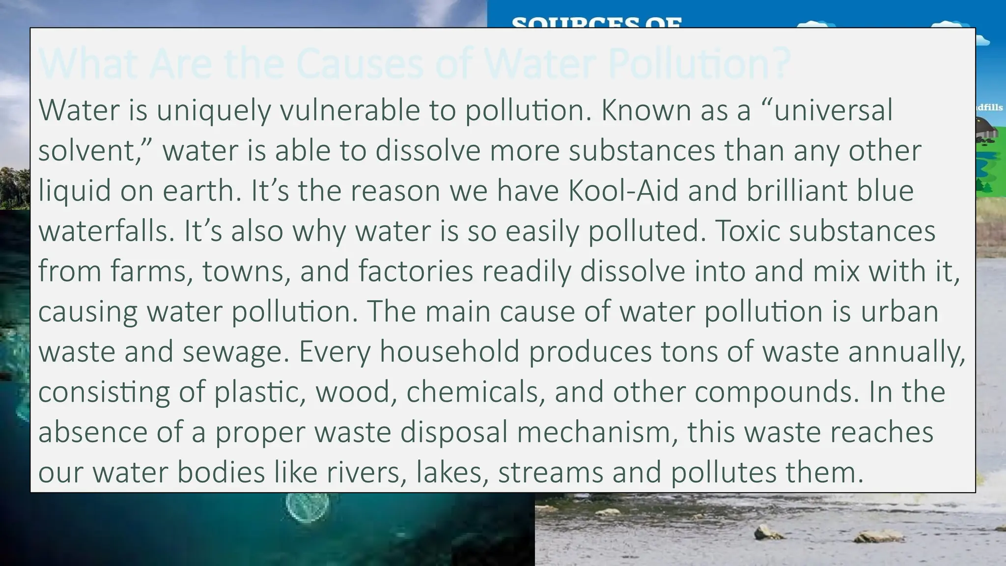 Combating Water Pollution: A Global Challenge | PPTX | Environmental ...