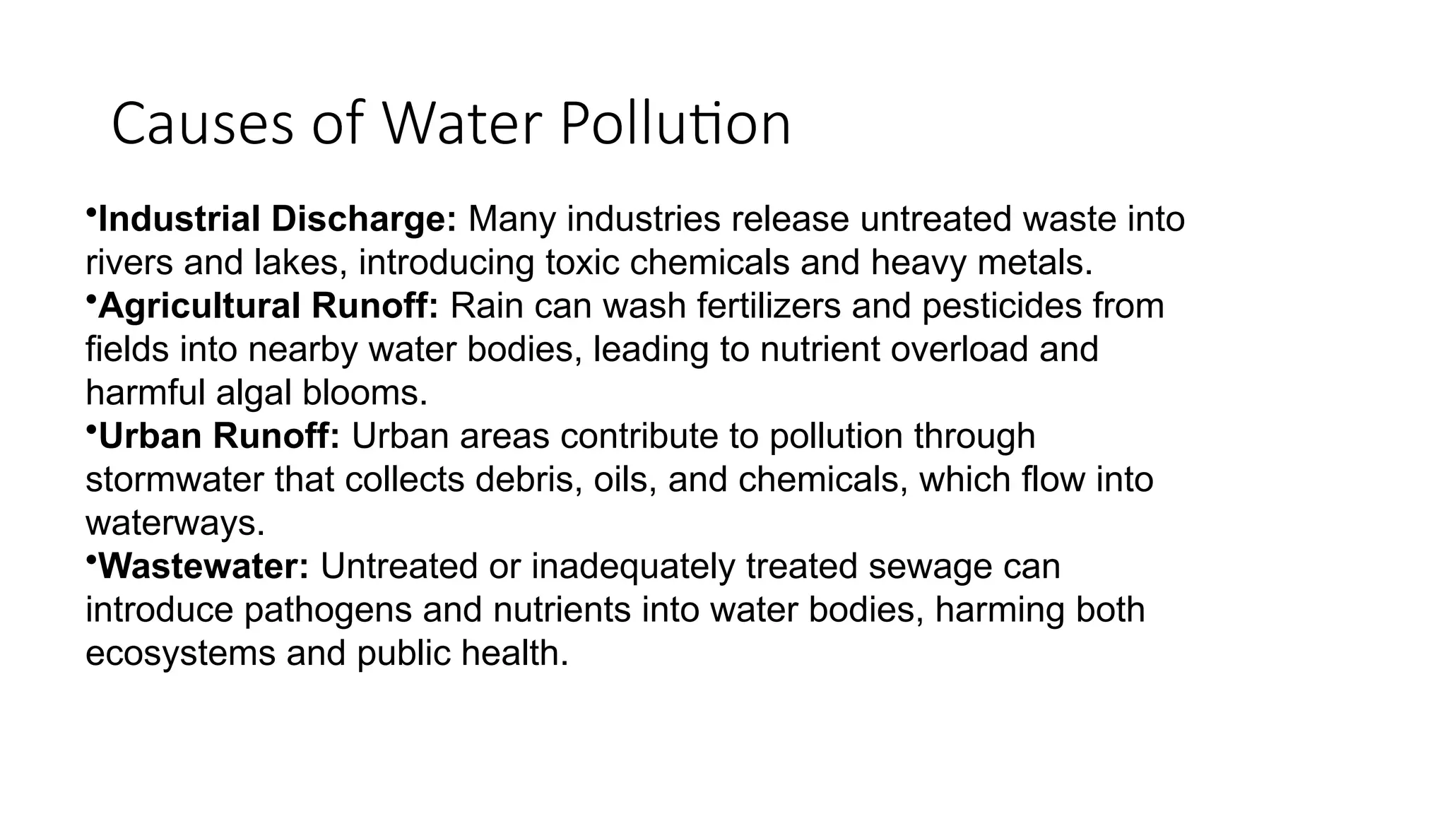 Comprehensive_Analysis_of_Water_Pollution_Causes_Effects_Solutions | PPT