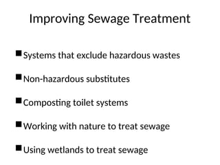 Water pollution, methods and strategies of purification | PPT