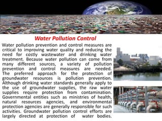 Water pollution - causes, effect and control.pdf