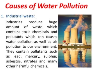 Water pollution - causes, effect and control.pdf