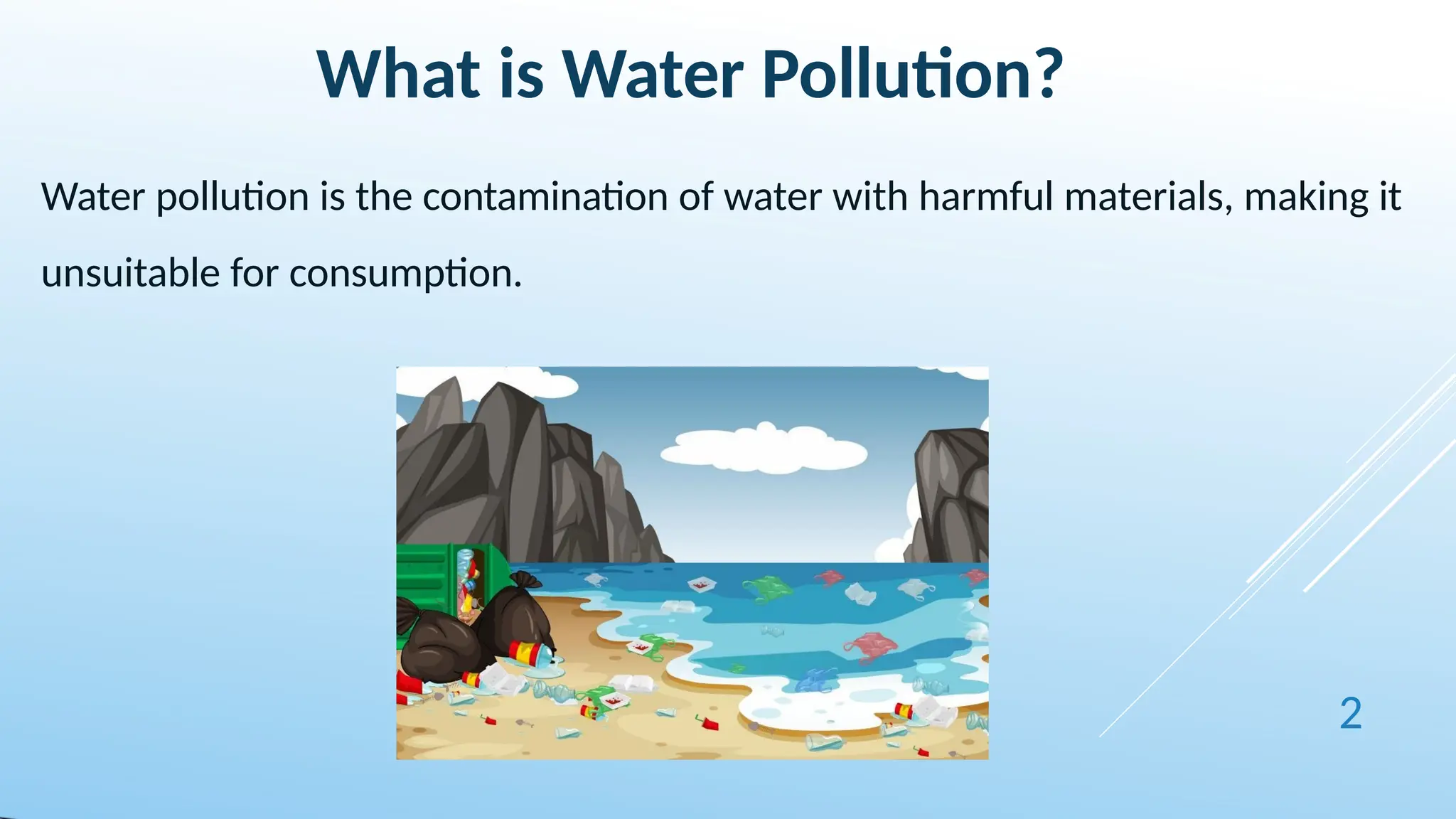 Water pollution and Conservation - for primary grades | PPTX