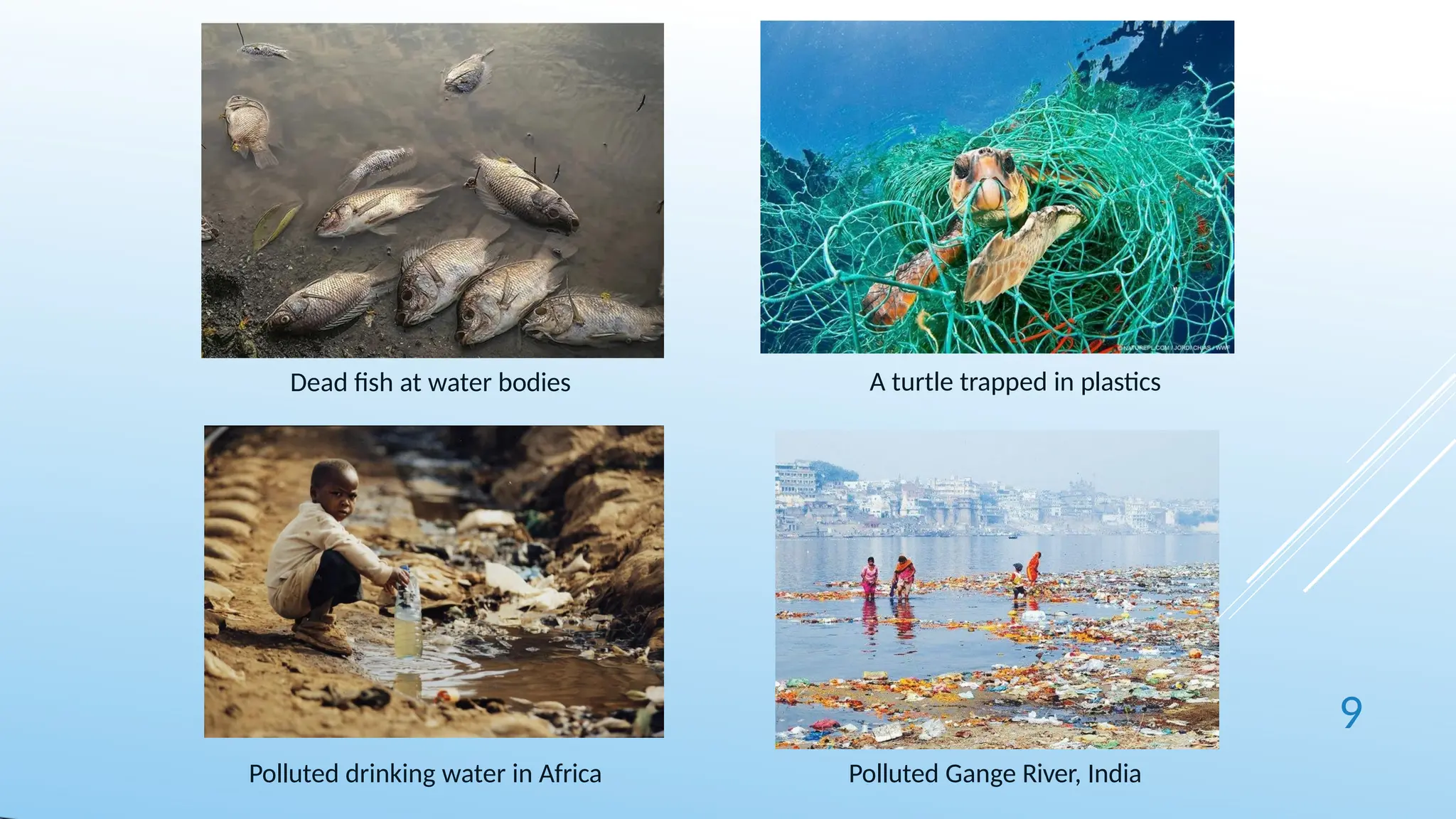 Water pollution and Conservation - for primary grades | PPTX