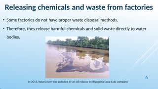 Water pollution and Conservation - for primary grades | PPTX