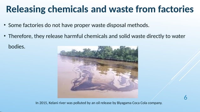 Water pollution and Conservation - for primary grades | PPTX ...