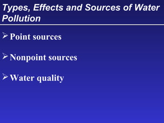 Water pollution | PPT