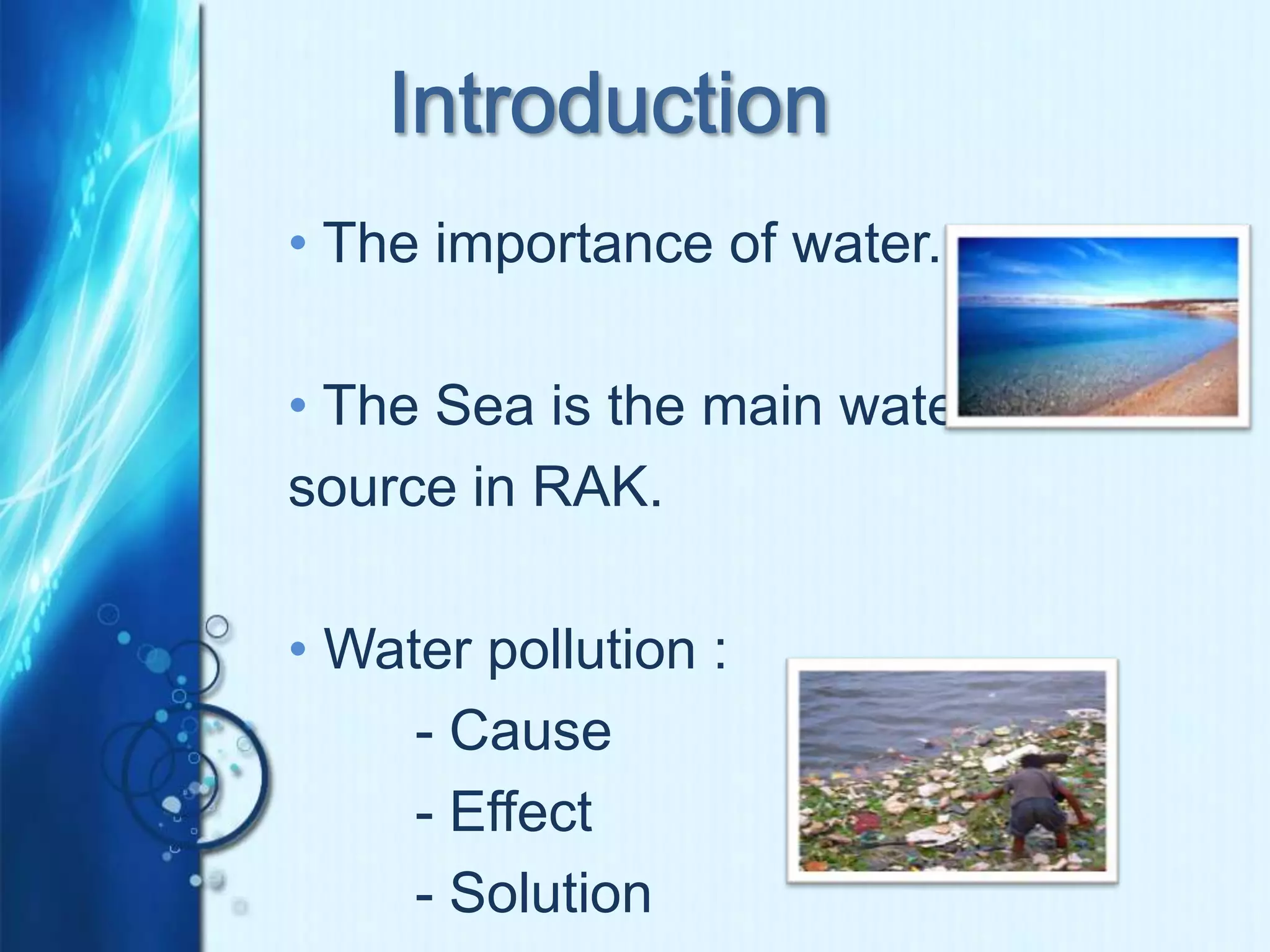 Water pollution | PPTX