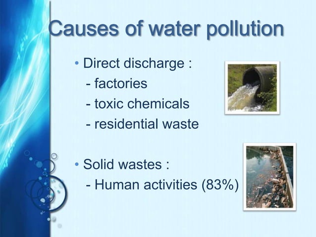 Water pollution | PPTX