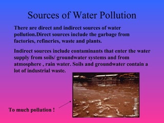 Water pollution 2 | PPT | Indoor Environmental Quality | Home & Garden
