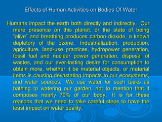 Water pollution 2 | PPT